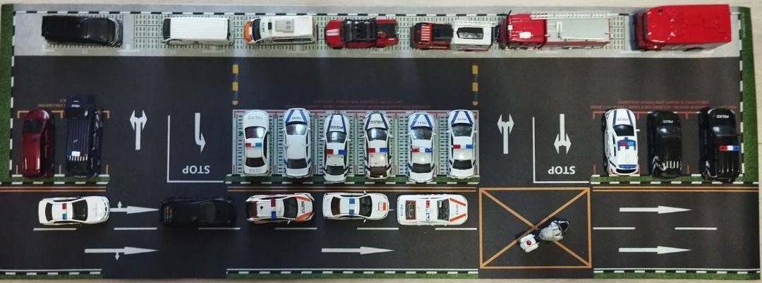 Diecast, SPF Police Fast Response Car (FRC), Traffic Police (TP ...