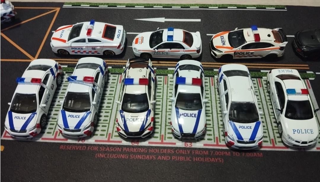Diecast, SPF Police Fast Response Car (FRC), Traffic Police (TP ...