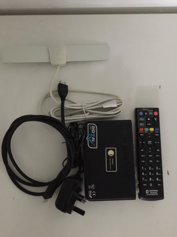 Digital TV Box complete set for watching local Singapore Channels ...