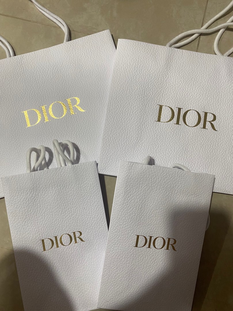 Dior paper bags (small/med), Hobbies & Toys, Stationery & Craft, Art ...
