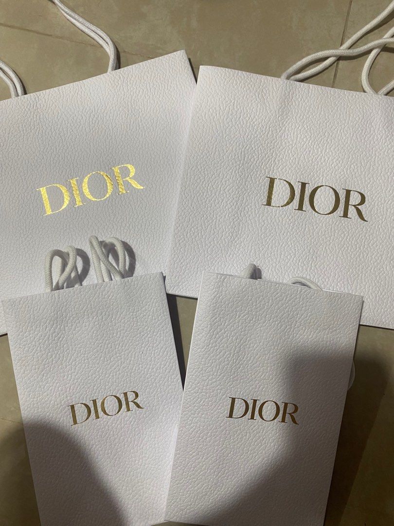 Dior paper bags (small/med), Hobbies & Toys, Stationery & Craft, Art ...