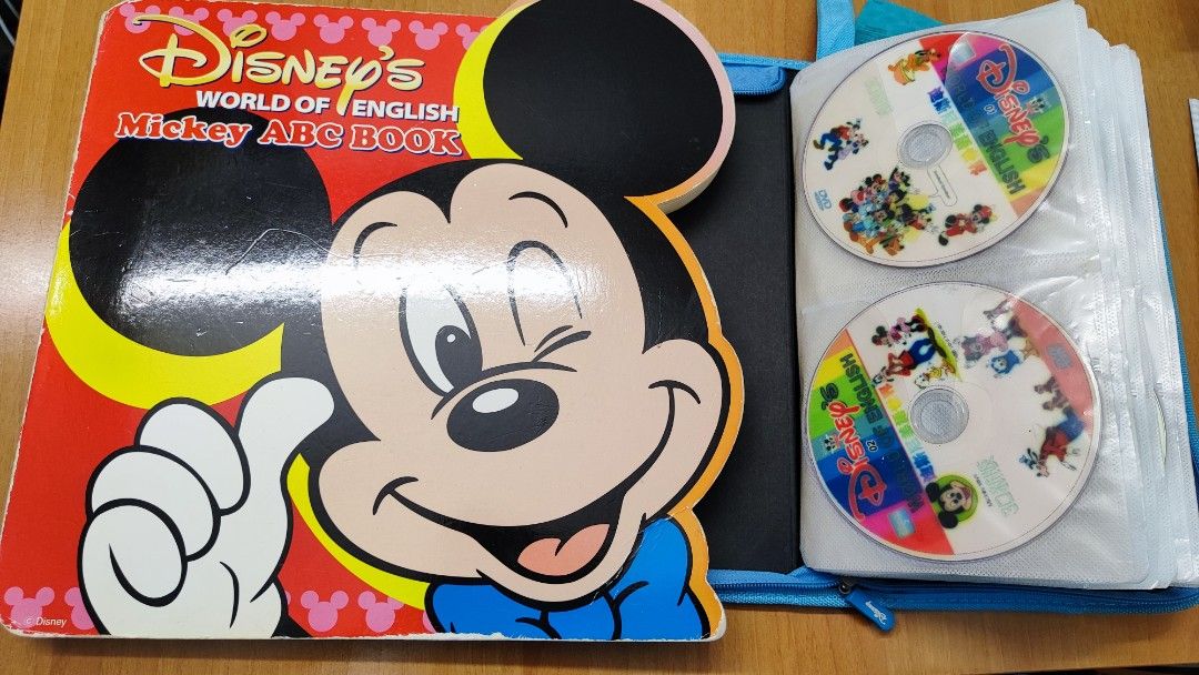 Disney's world of English DVD+book, 興趣及遊戲, 音樂、樂器 & 配件, 音樂與媒體 - CD 及 DVD ...