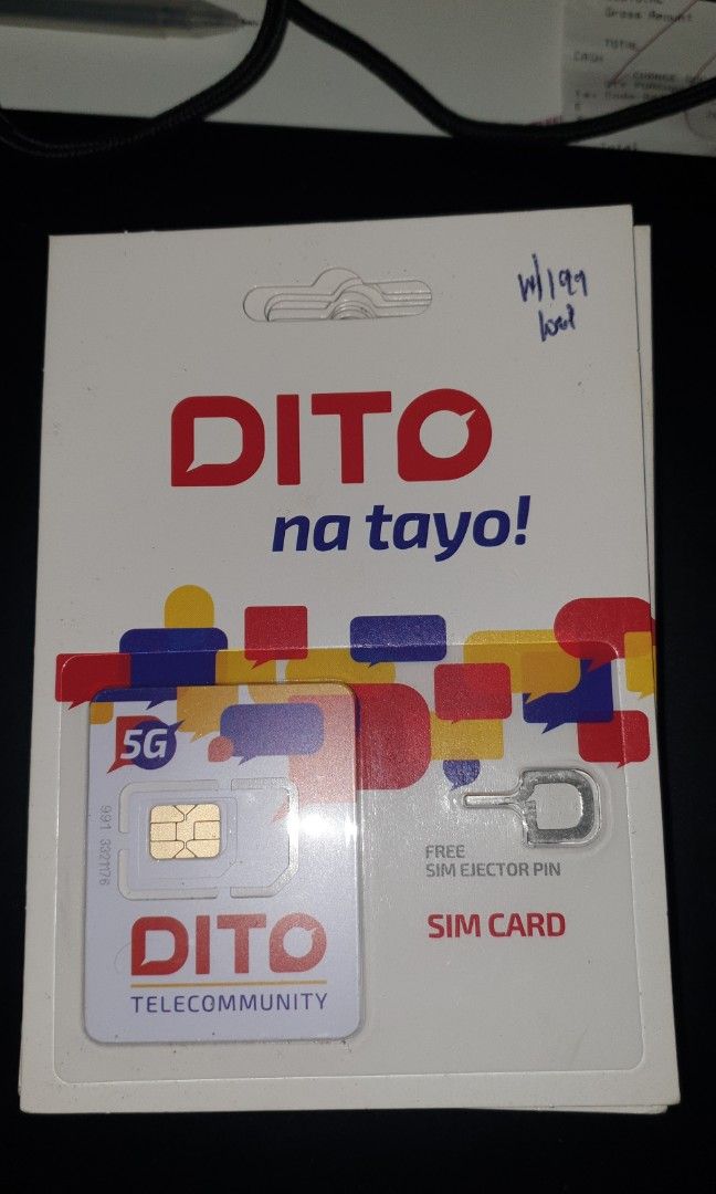 DITO SIM WITH 199 LOAD, Mobile Phones & Gadgets, Mobile & Gadget ...