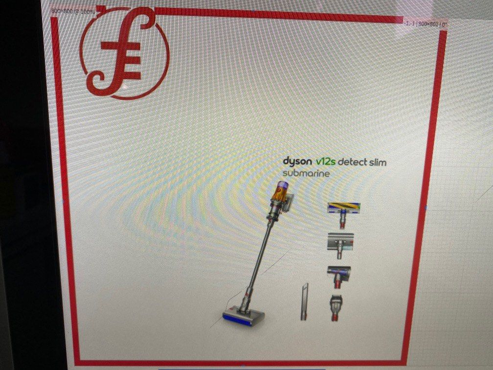 DYSON V12S DETECT SLIM SUBMARINE VACUUM CLEANER SV46 620H (448871-01 ...