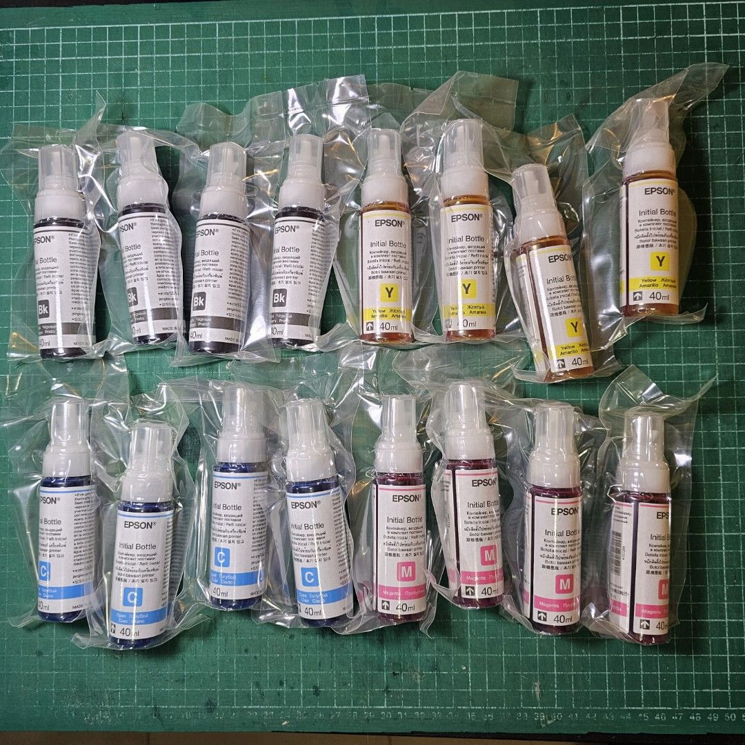 Epson L121 Genuine Initial Ink Set, Computers & Tech, Printers ...