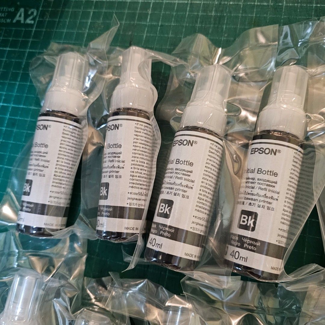 Epson L121 Genuine Initial Ink Set, Computers & Tech, Printers ...