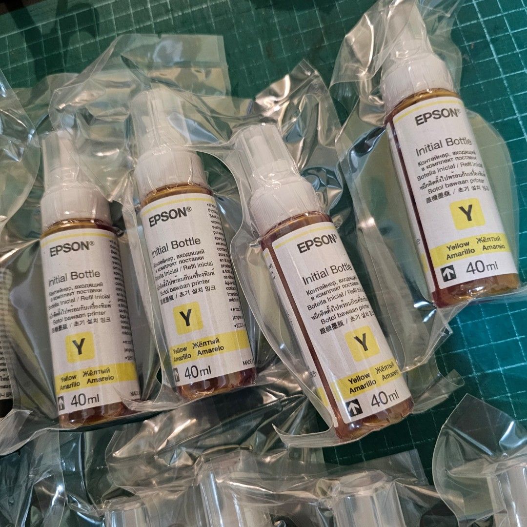 Epson L121 Genuine Initial Ink Set, Computers & Tech, Printers ...