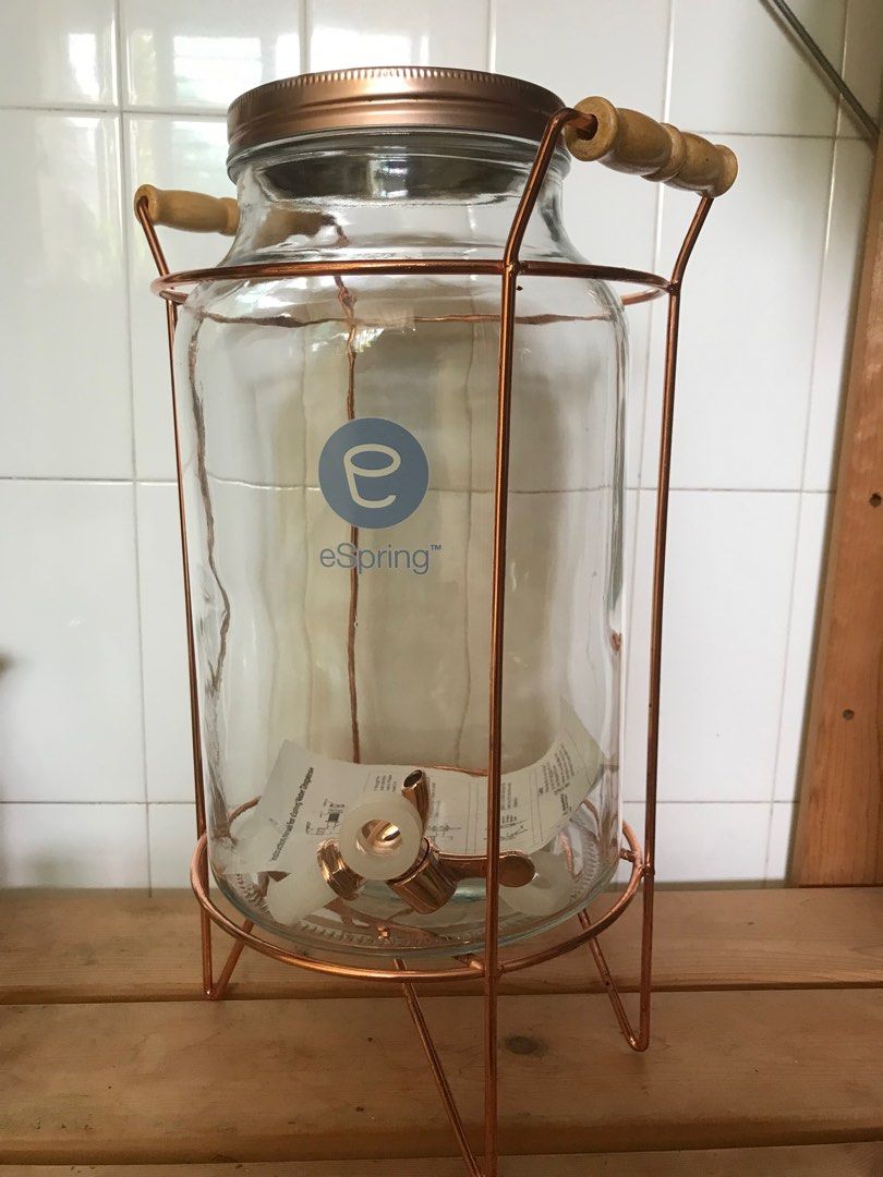 eSpring Glass water dispenser 5L jar dispenser beverage dispenser, TV ...