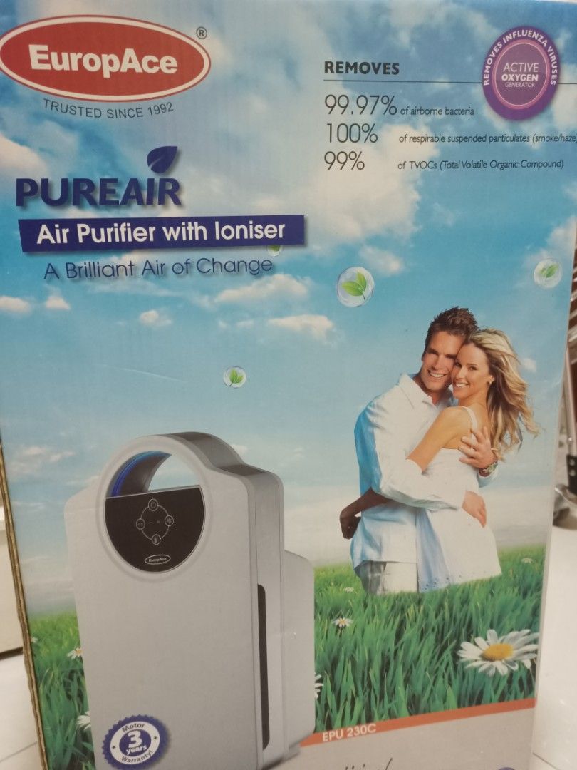 EuropAce Air Purifier, TV & Home Appliances, Air Purifiers ...