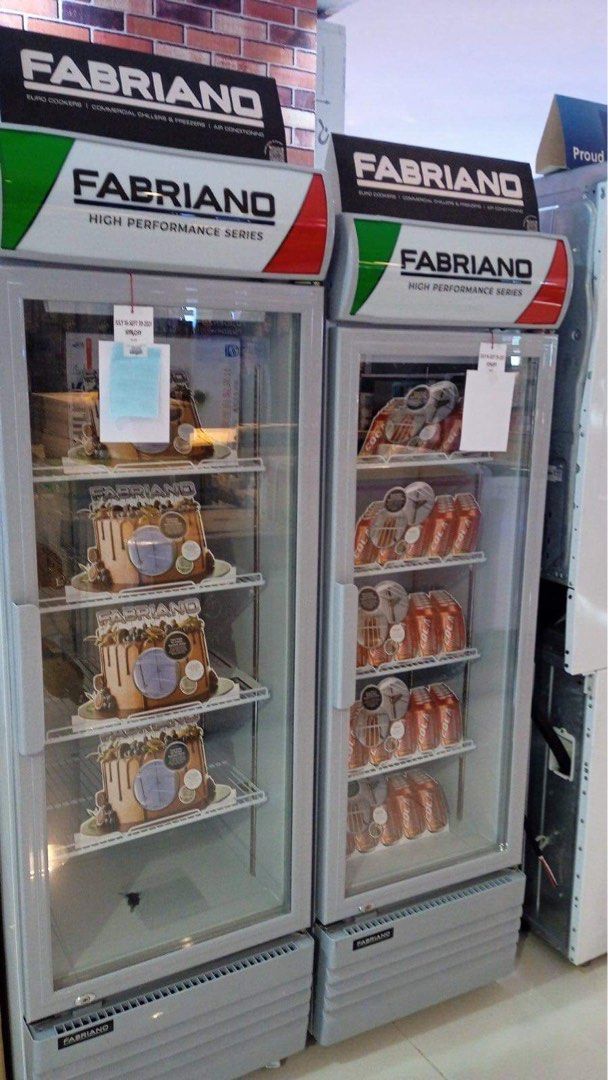 FABRIANO SHOWCASE CHILLER, TV & Home Appliances, Kitchen Appliances ...