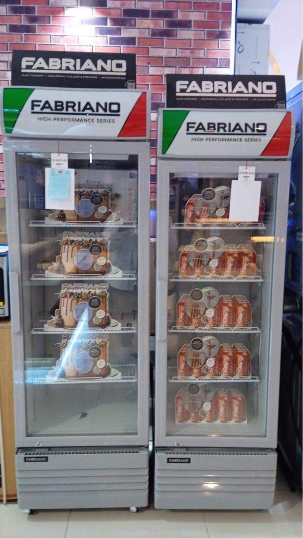 FABRIANO SHOWCASE CHILLER, TV & Home Appliances, Kitchen Appliances ...