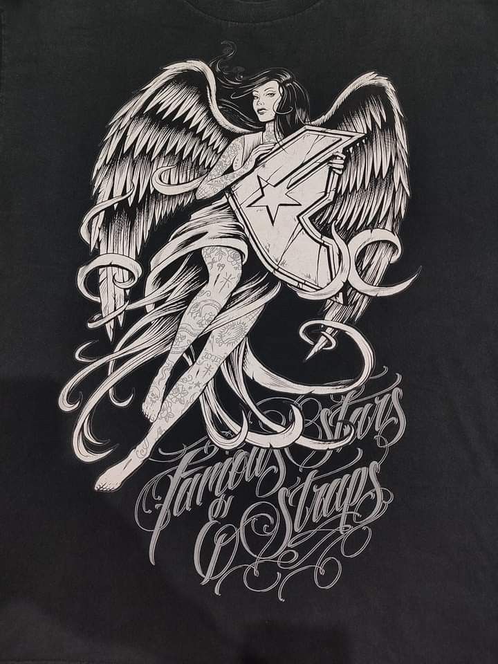 famous stars and straps logo tattoo