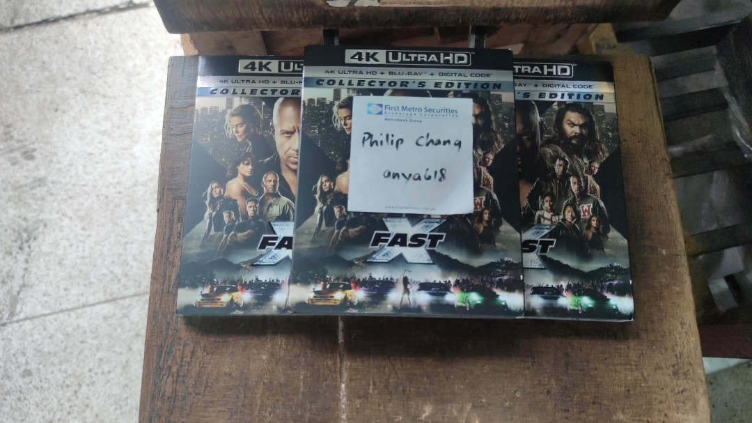 Fast X (4K Ultra HD + Blu-ray + Digital HD)(slipcase), Hobbies & Toys ...