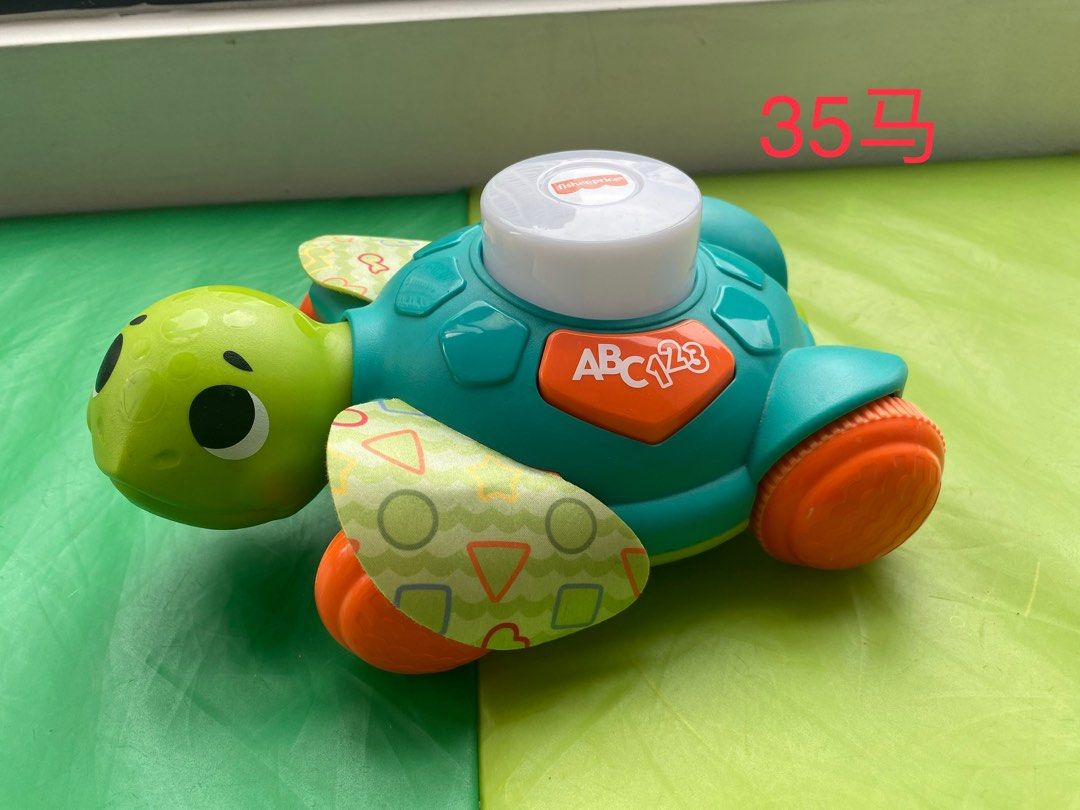 Fisher Price Linkimals Sit-to-Crawl Sea Turtle (GTK08), Hobbies & Toys ...