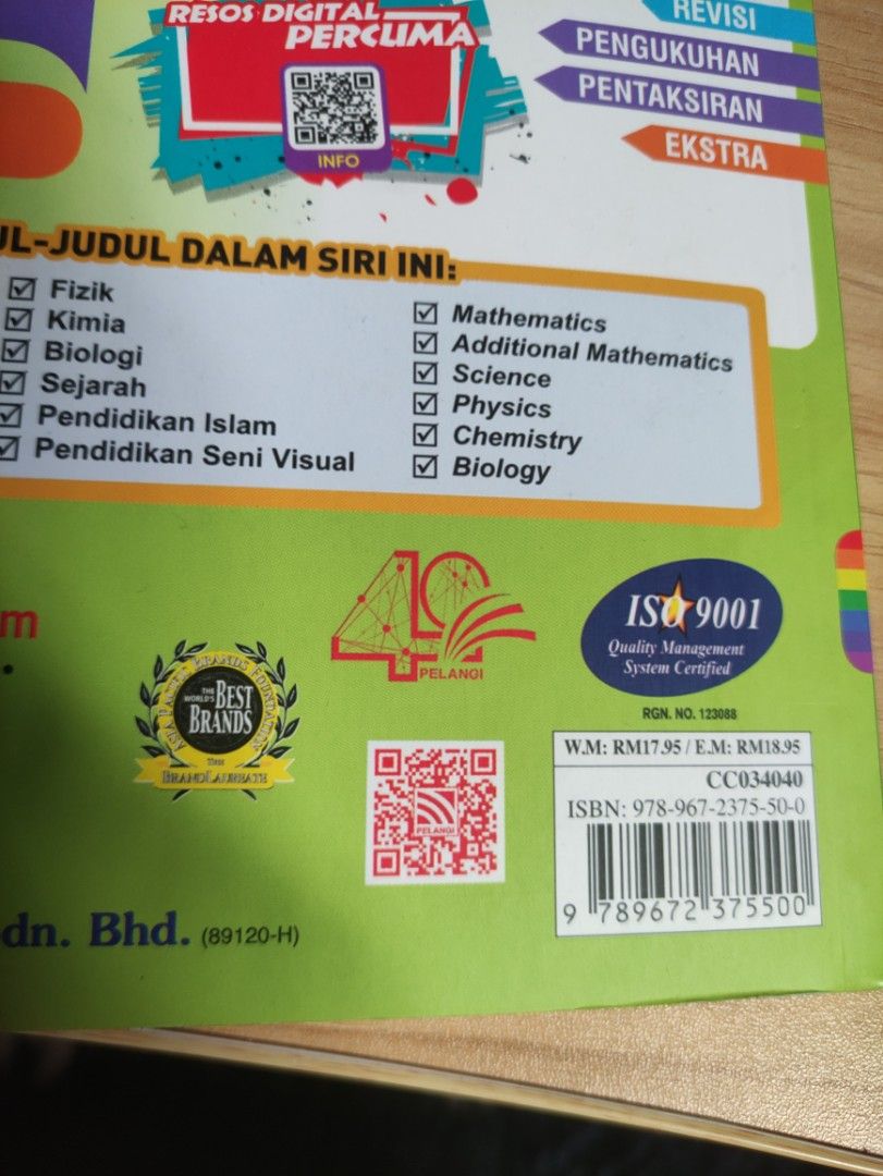 FOCUS SPM sains form 4 KSSM, Hobbies & Toys, Books & Magazines ...