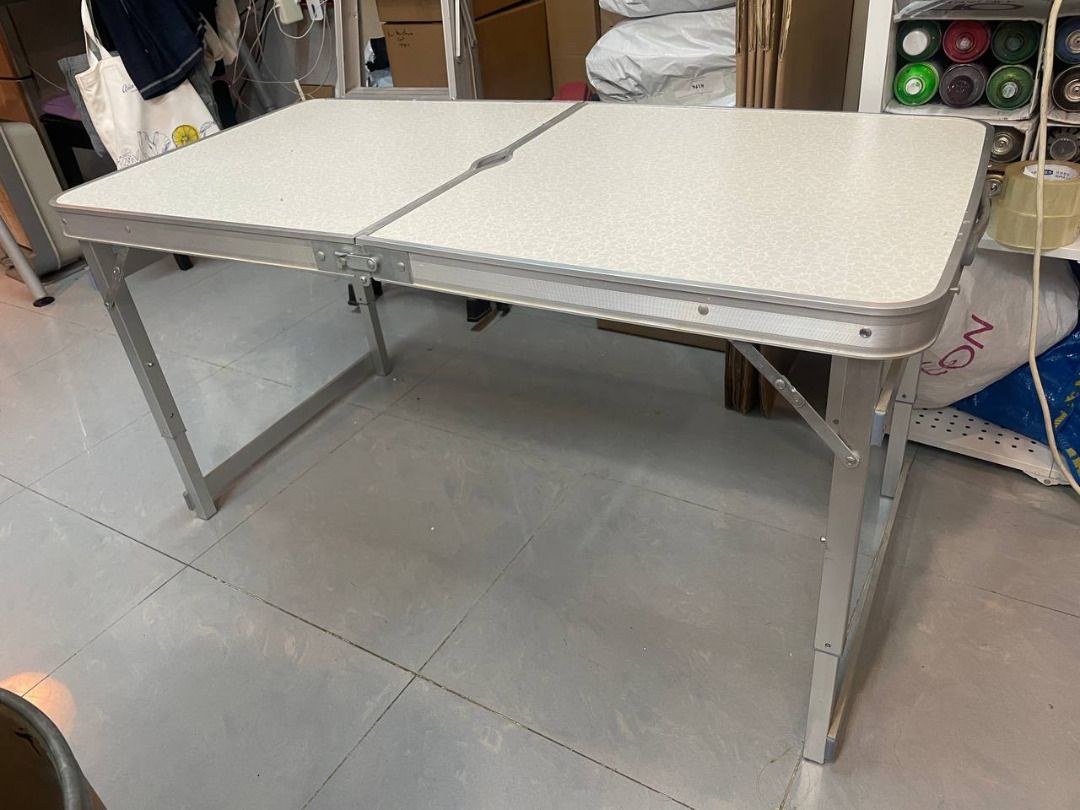 Folding aluminum table / camping outdoors table / 摺疊桌 摺枱 折枱 折桌 折疊桌 書桌 書 ...