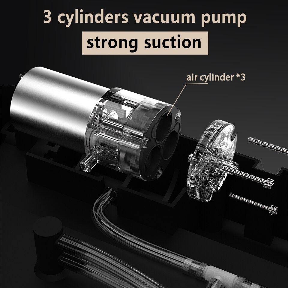 Food Vacuum Packaging Machine Bag Sealer Sealing Heater Pack Degasser ...