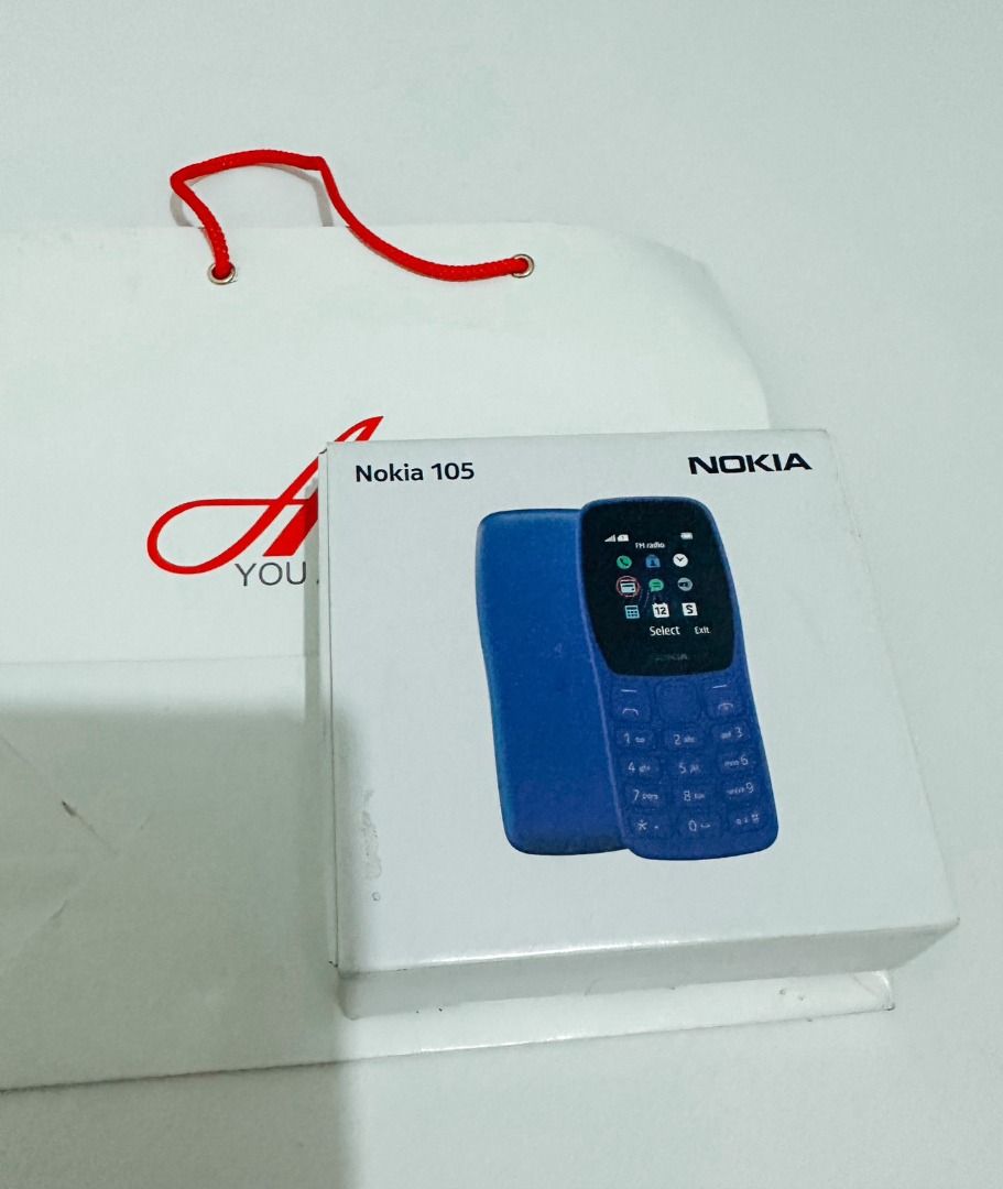FOR SALE Brand New Original Nokia 105 Basic Phone 800mAh Battery Dual ...