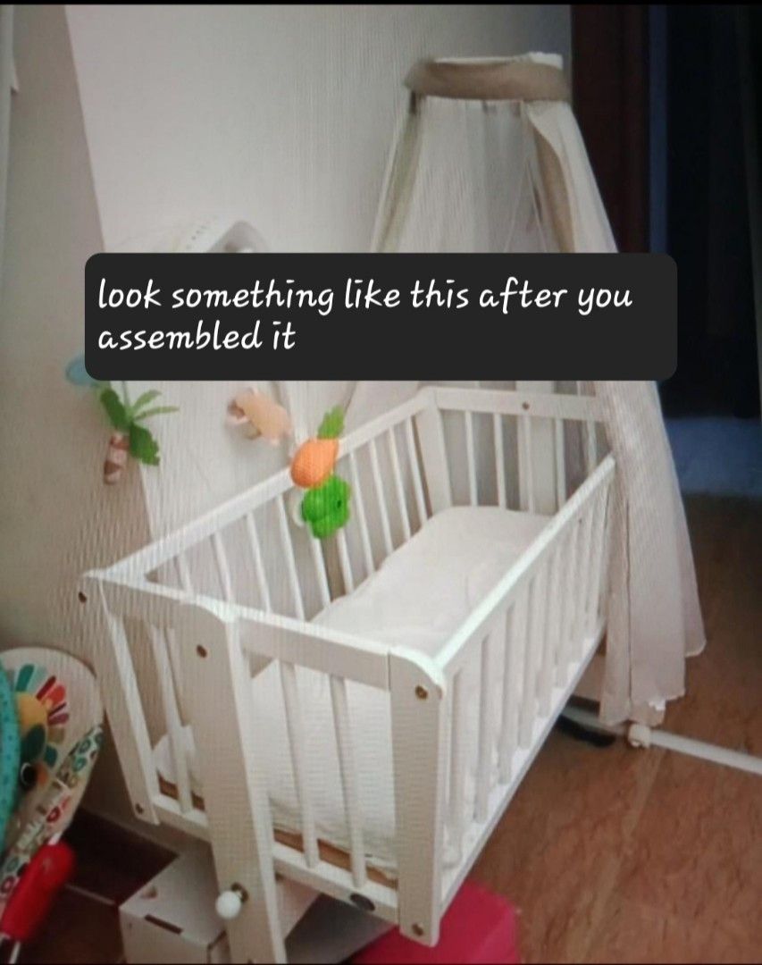 Free baby cot, Babies & Kids, Baby Nursery & Kids Furniture, Cots ...