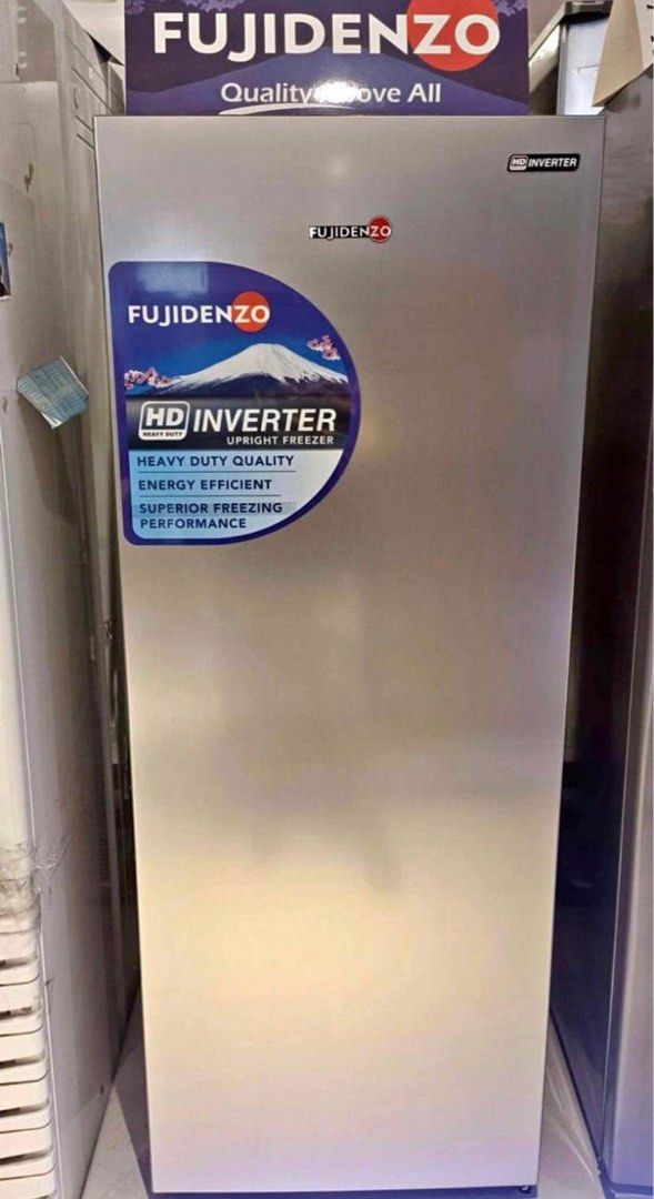 FUJIDENZO UPRIGHT INVERTER CHEST FREEZER, TV & Home Appliances, Kitchen ...