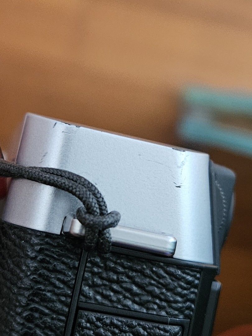 Fujifilm X-E4 (silver) w thumb rest & 2x grips, Photography, Cameras on Carousell