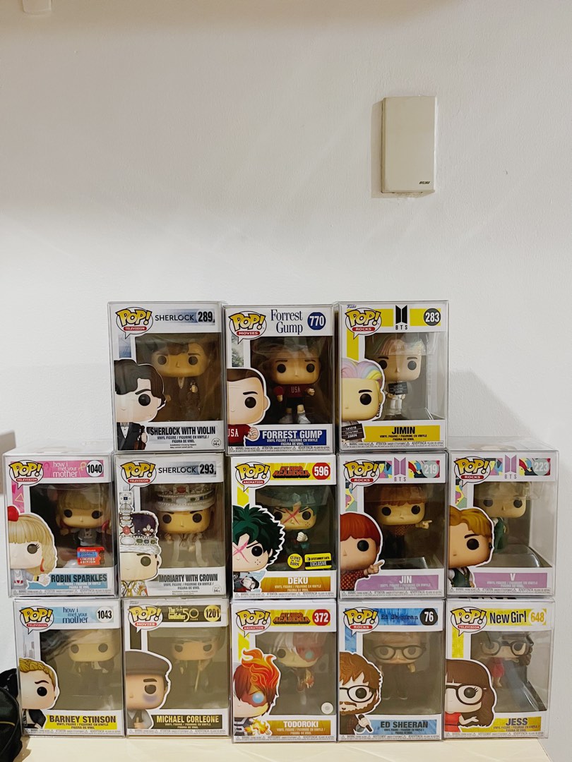 Funko Pop | Anime, Sherlock, BTS, HIMYM, New Girl, Ed Sheeran, Forrest ...