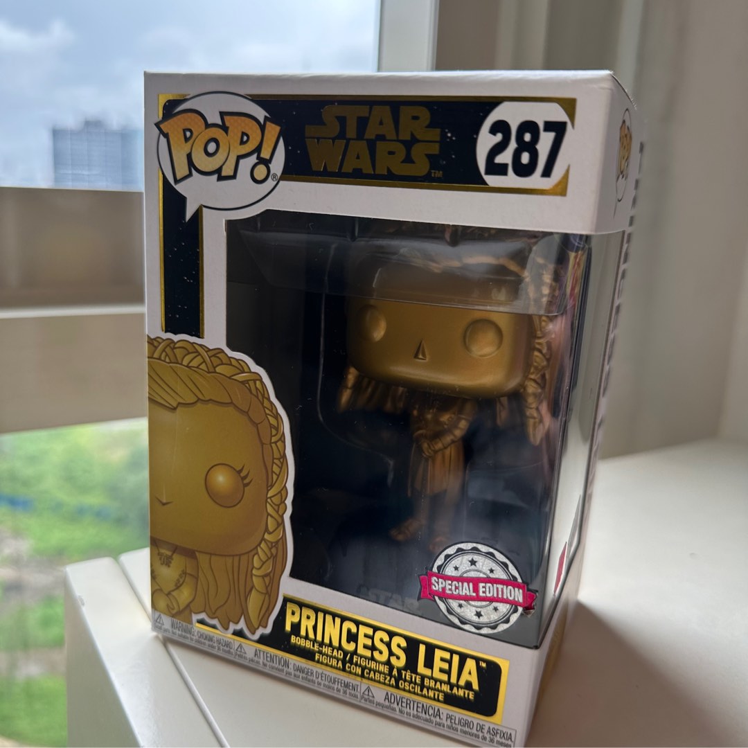 Funko Pop Star Wars Princess Leia 287 Special Edition on Carousell