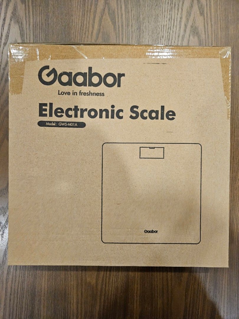 Gaabor Body Weighting Scale, Health & Nutrition, Health Monitors ...