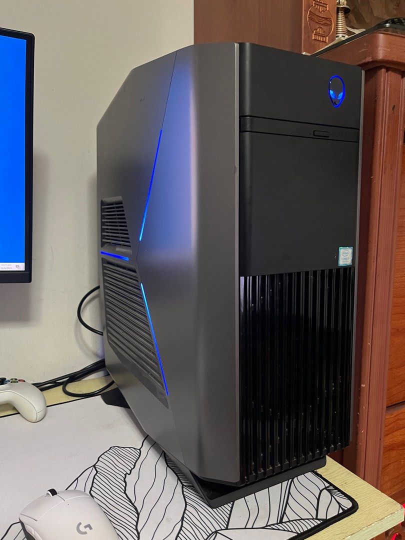 ALIENWARE R6 i7 RGB GAMING PC DESKTOP WORKSTATION CPU GTX 1070 8GB SSD ...