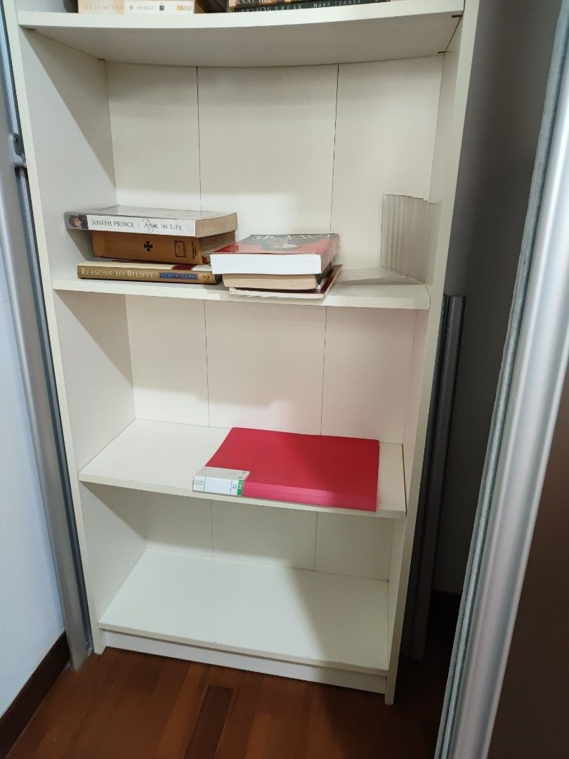 GERSBY Bookcase, white, 60x180 cm, Furniture & Home Living, Furniture ...
