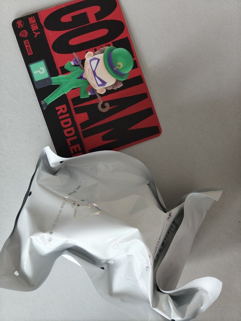 Gotham Popmart Riddler, Hobbies & Toys, Toys & Games on Carousell