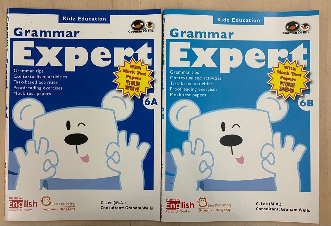 Grammar Expert 6A, 6B, 興趣及遊戲, 書本 & 文具, 補充練習 - Carousell