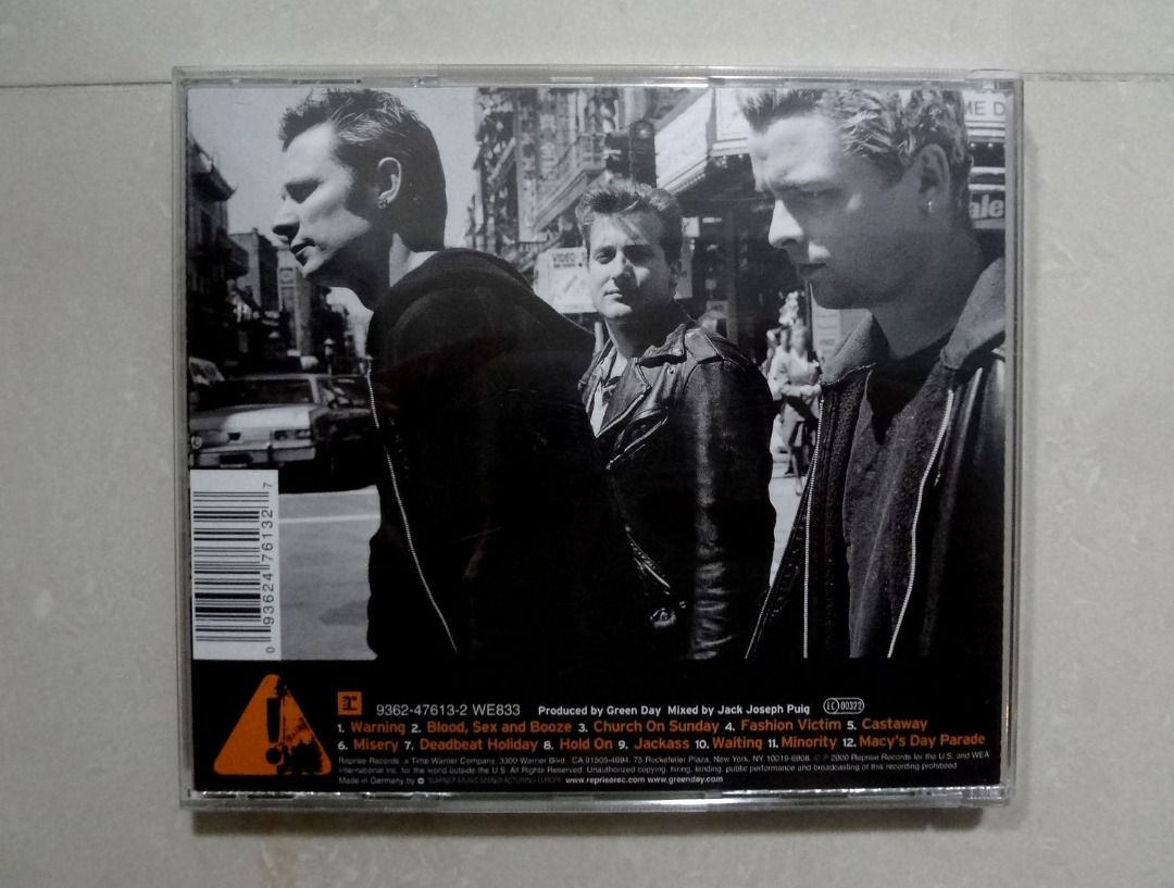 GREEN DAY CD Warning, Hobbies & Toys, Music & Media, CDs & DVDs on ...