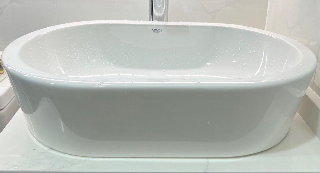 Grohe Eurocosmo Vessel Basin 60, Furniture & Home Living, Bathroom ...