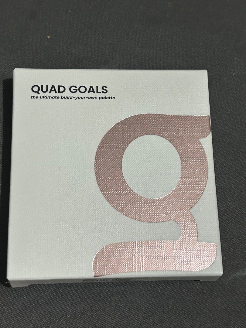 GRWM Brand New Quad Goals 'CHECKMATE', Beauty & Personal Care, Face, Makeup on Carousell