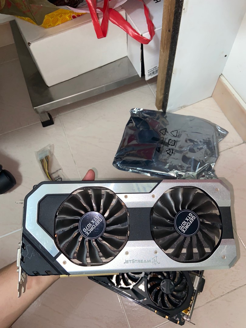 GTX 1070 jetstream, Computers & Tech, Parts & Accessories, Computer Parts on Carousell