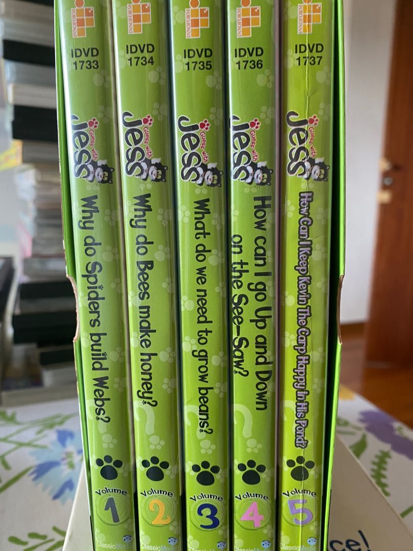 Guess With Jess DVD box set, Hobbies & Toys, Music & Media, CDs & DVDs ...