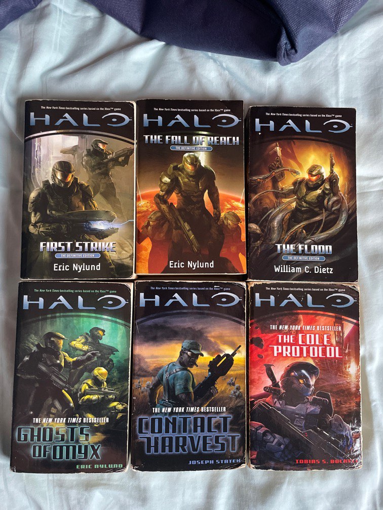 Halo novels, Hobbies & Toys, Books & Magazines, Fiction & Non-Fiction ...