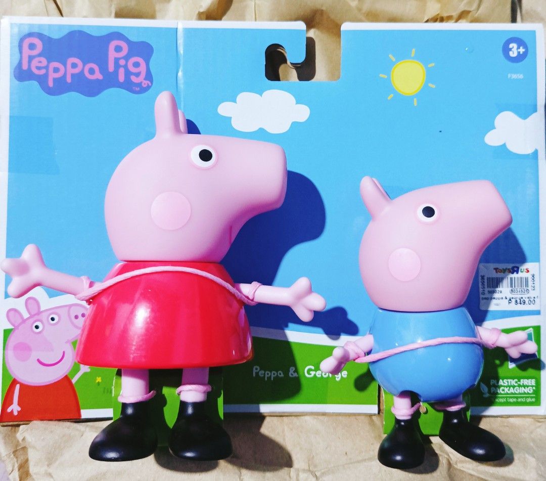 HASBRO Peppa Pig and George Display Toy Figures, Hobbies & Toys, Toys ...