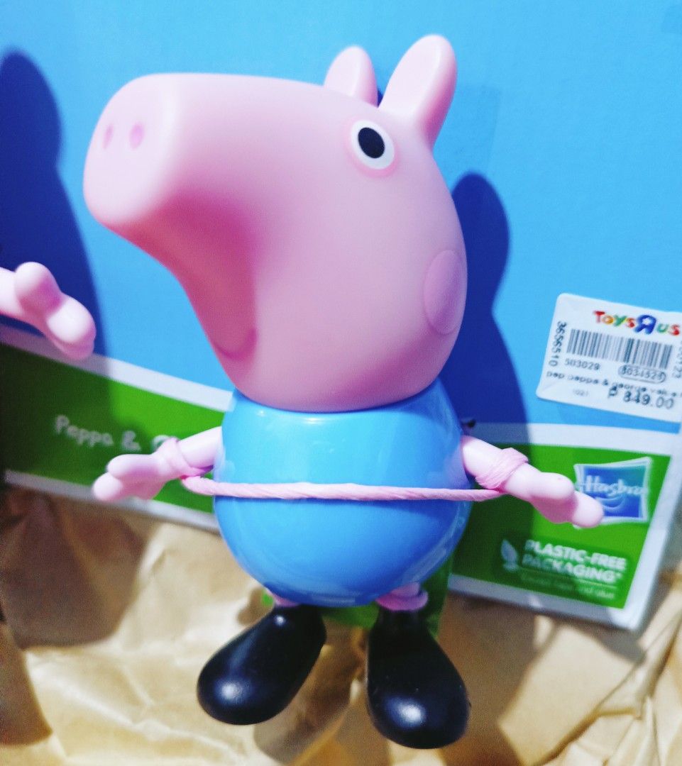 HASBRO Peppa Pig and George Display Toy Figures, Hobbies & Toys, Toys ...