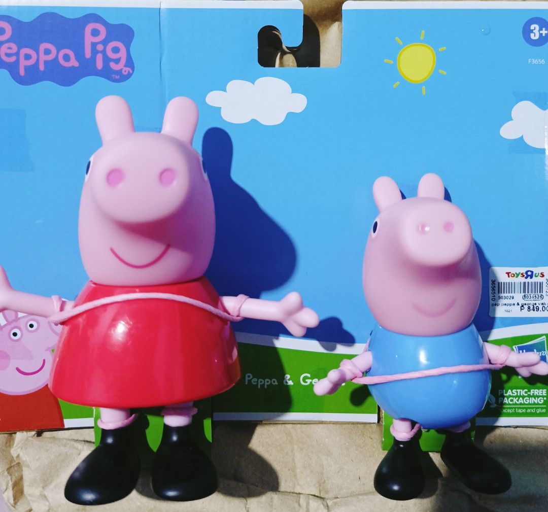 HASBRO Peppa Pig and George Display Toy Figures, Hobbies & Toys, Toys ...