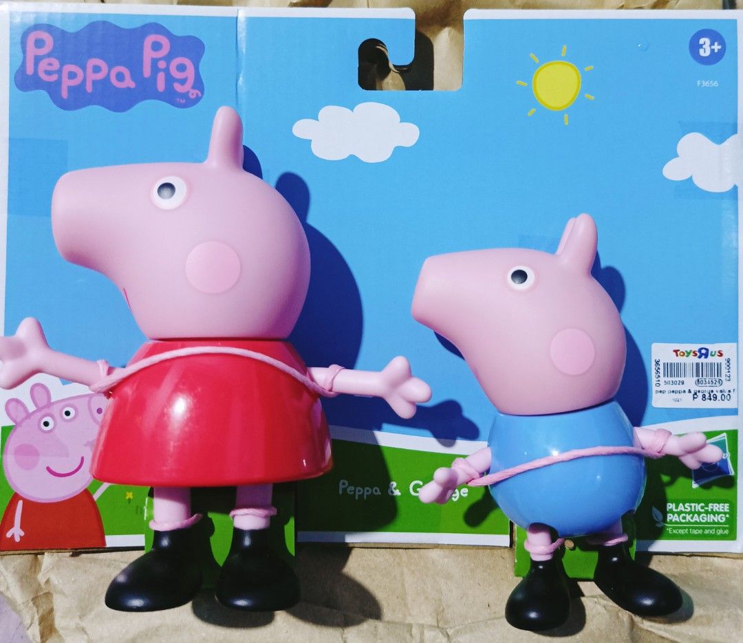 HASBRO Peppa Pig and George Display Toy Figures, Hobbies & Toys, Toys ...