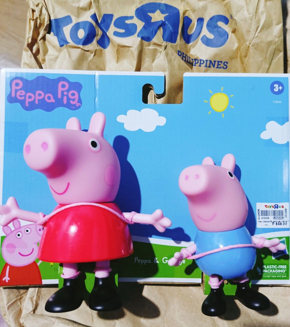 HASBRO Peppa Pig and George Display Toy Figures, Hobbies & Toys, Toys ...