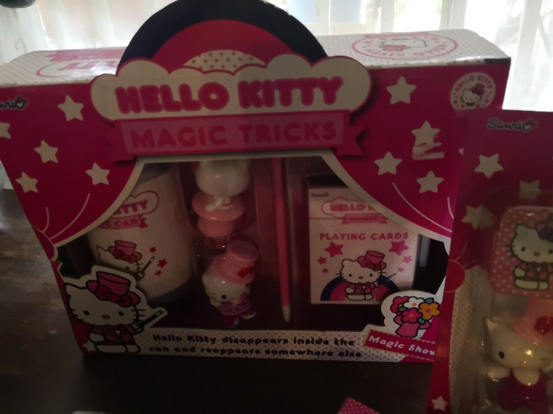 Hello Kitty Magic Tricks Kit Set, Hobbies & Toys, Toys & Games on Carousell