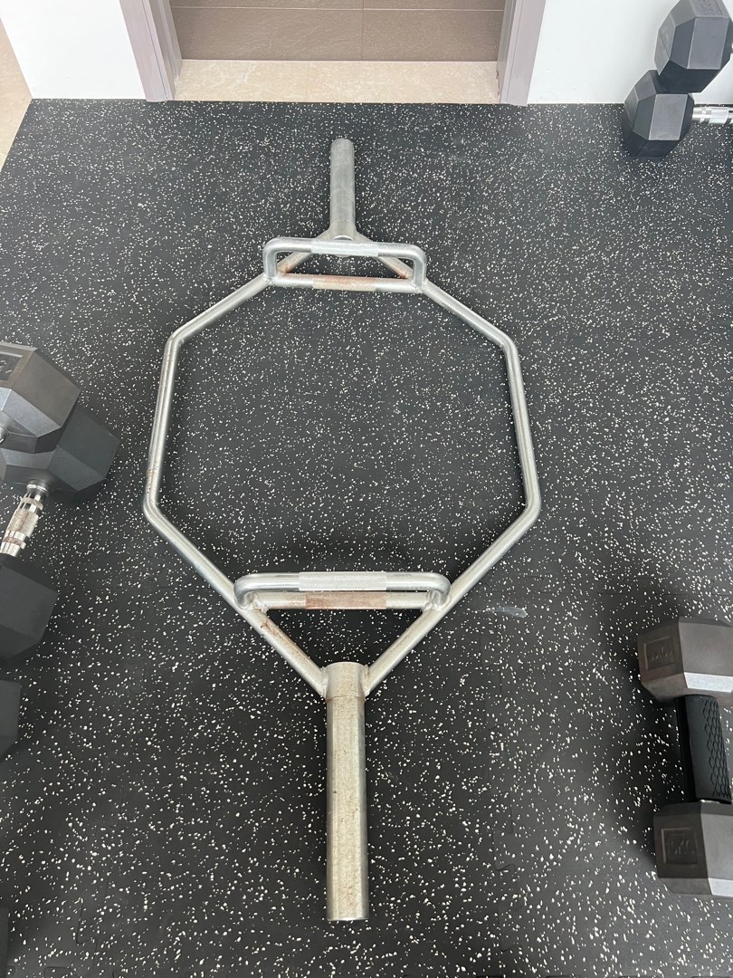 Hexagon Bar, Sports Equipment, Exercise & Fitness, Weights & Dumbbells ...