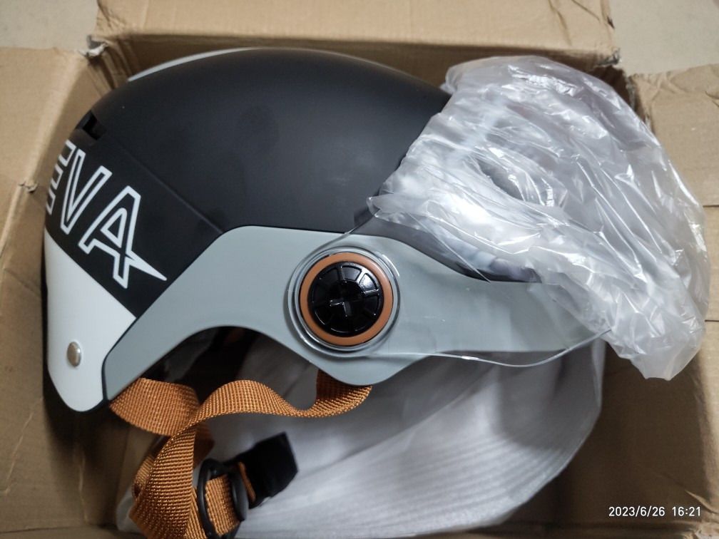 HF-12 Half Face Nutshell Helmet Adjustable Size on Carousell