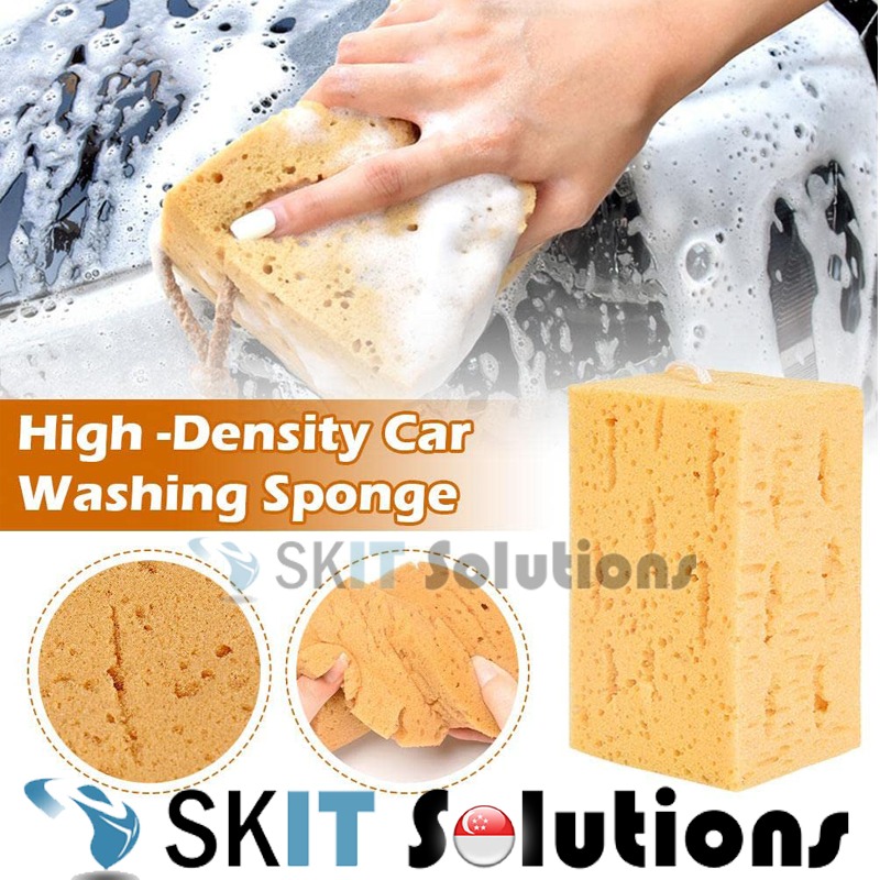 High Density Large Car Wash Sponge Foam Honeycomb Cleaning Washing Car ...