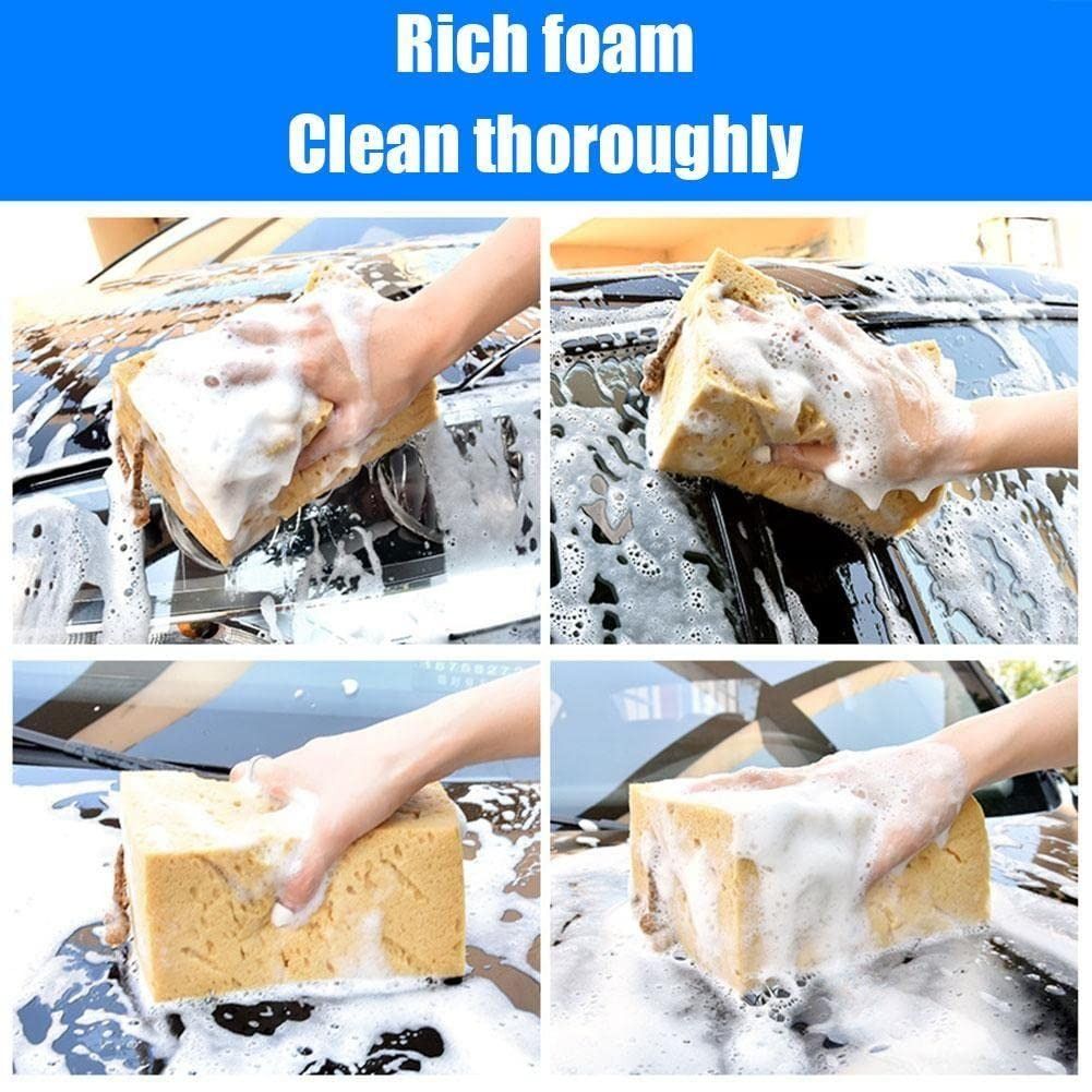 High Density Large Car Wash Sponge Foam Honeycomb Cleaning Washing Car ...