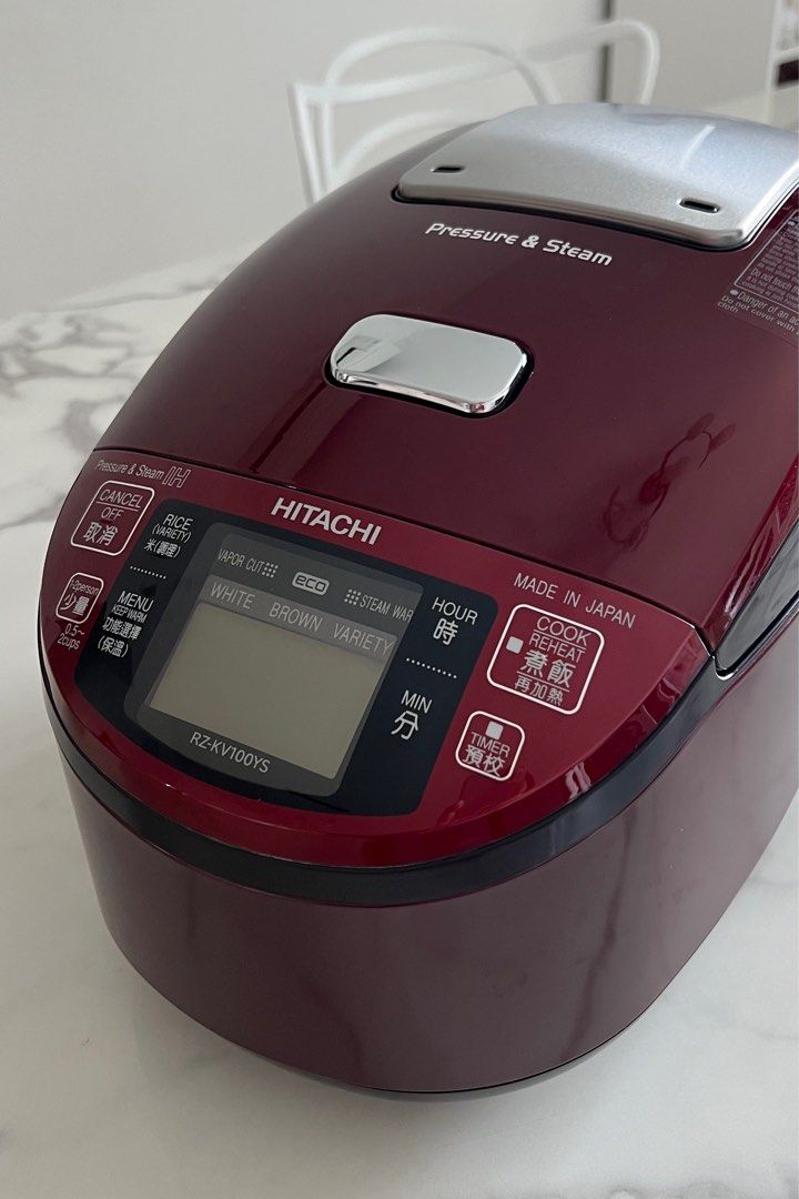Hitachi 1L rice cooker (RZ-KV100YS). Made in Japan., TV & Home ...