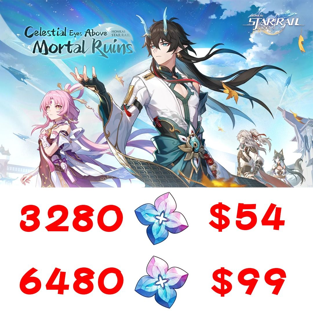 Honkai Star Rail Oneiric Shard Topup Recharge Cheap Shards Topup ...